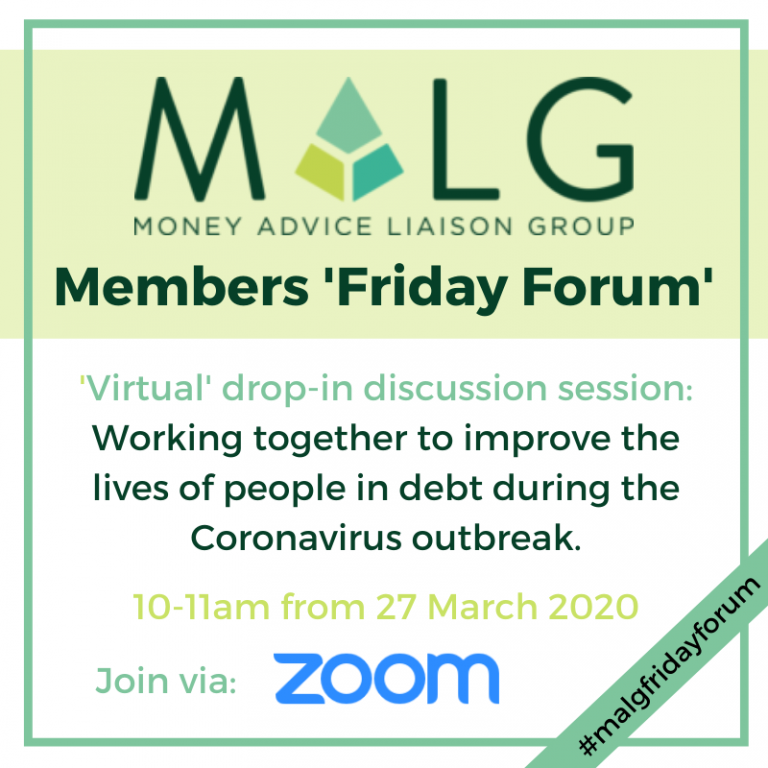 MALG Friday Forum insight: Coronavirus and money advice sector capacity ...